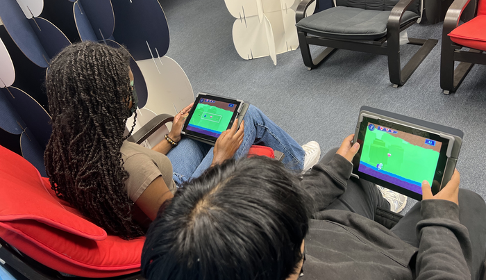 Playing a working memory train [IMAGE] | EurekAlert! Science News Releases