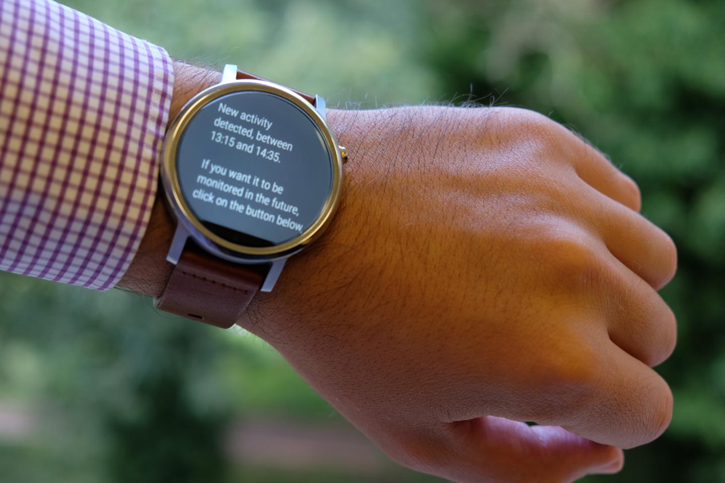 Smartwatch Using New Algorithm [IMAGE] | EurekAlert! Science News Releases