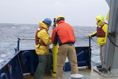 Robotic Float Deployment [IMAGE] | EurekAlert! Science News Releases