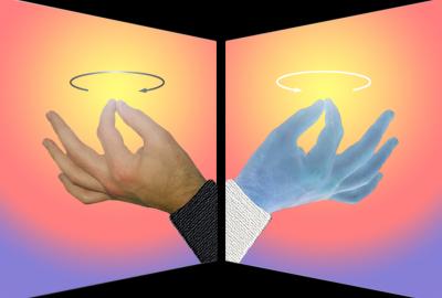 Left-Handed Neutrino and Right [IMAGE] | EurekAlert! Science News Releases