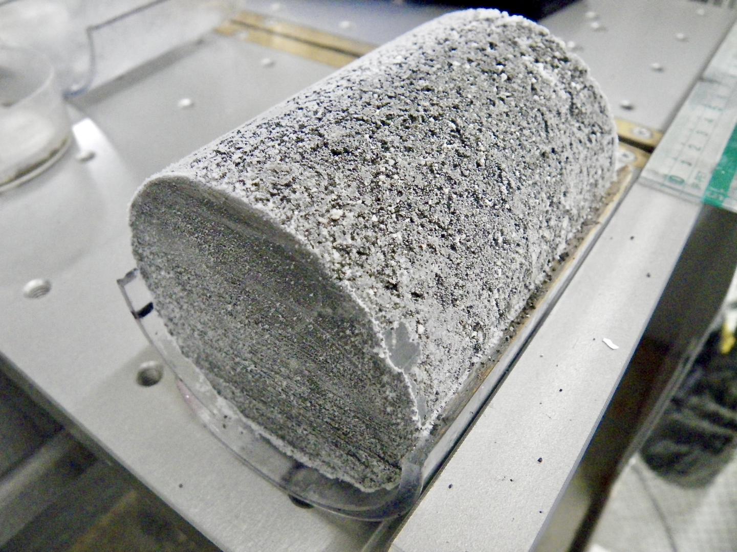 Frozen Marine Sediment Core Sa [IMAGE] | EurekAlert! Science News Releases