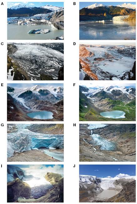 Shrinking Glaciers around the [IMAGE] | EurekAlert! Science News Releases
