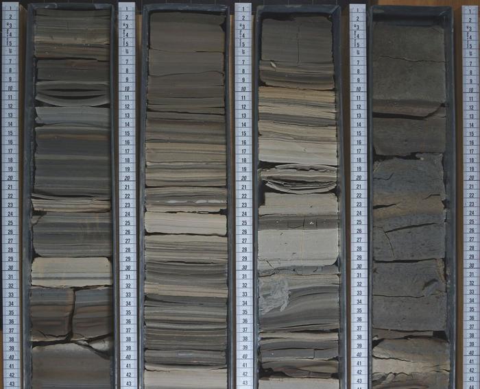 Drill core from borehole taken [IMAGE] | EurekAlert! Science News Releases