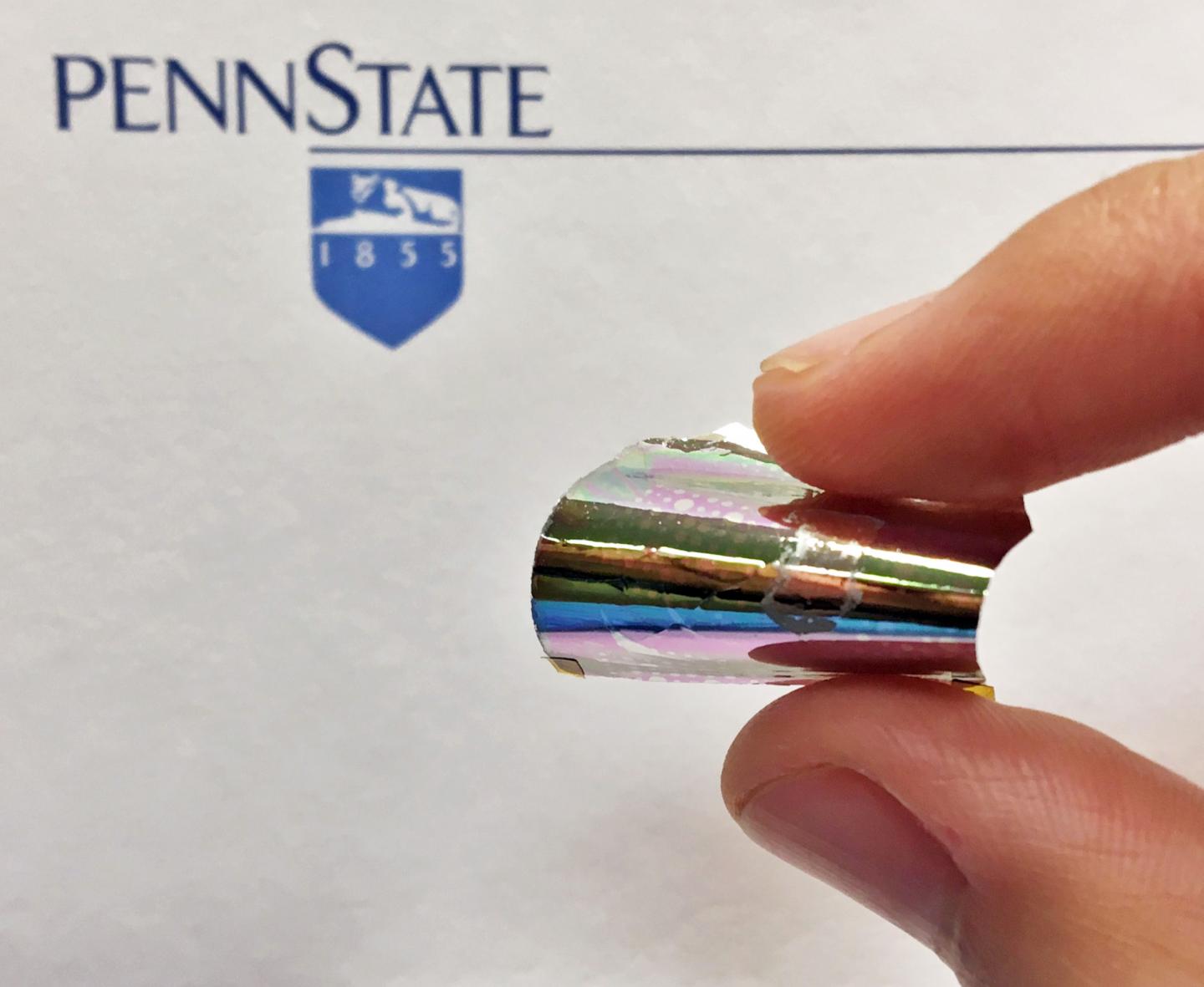 Electroded Thin-film PZT on a [IMAGE] | EurekAlert! Science News Releases