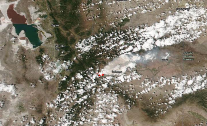 Utah's Dollar Ridge Fire Explodes In Size | EurekAlert!