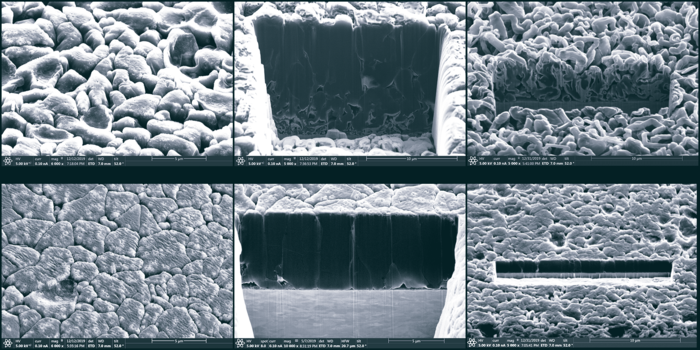 SEM images showing effect of p [IMAGE] | EurekAlert! Science News Releases