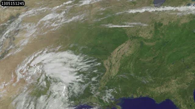 Satellite Captures a Week of Severe Weather | EurekAlert!